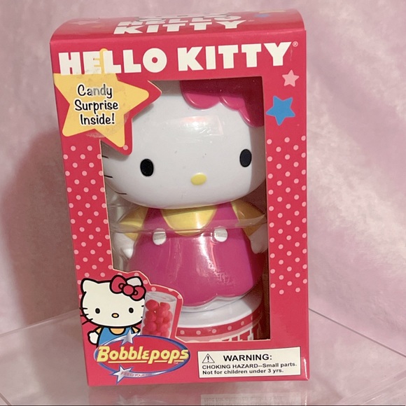 Hello Kitty | Toys | Sanrio Hello Kitty Pink Dress Bobblepops ...